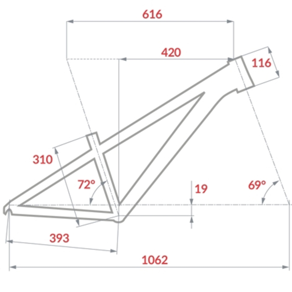 Horské Freestyle MTB kolo - BEFLY Air One 2021 - Orange | DOOKIE.cz