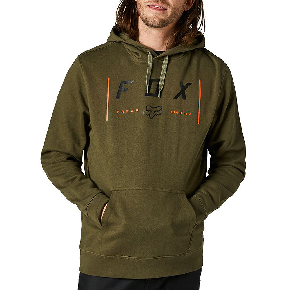 Mikina - FOX Locker Pullover Fleece 2022 - Fatigue Green | DOOKIE.cz