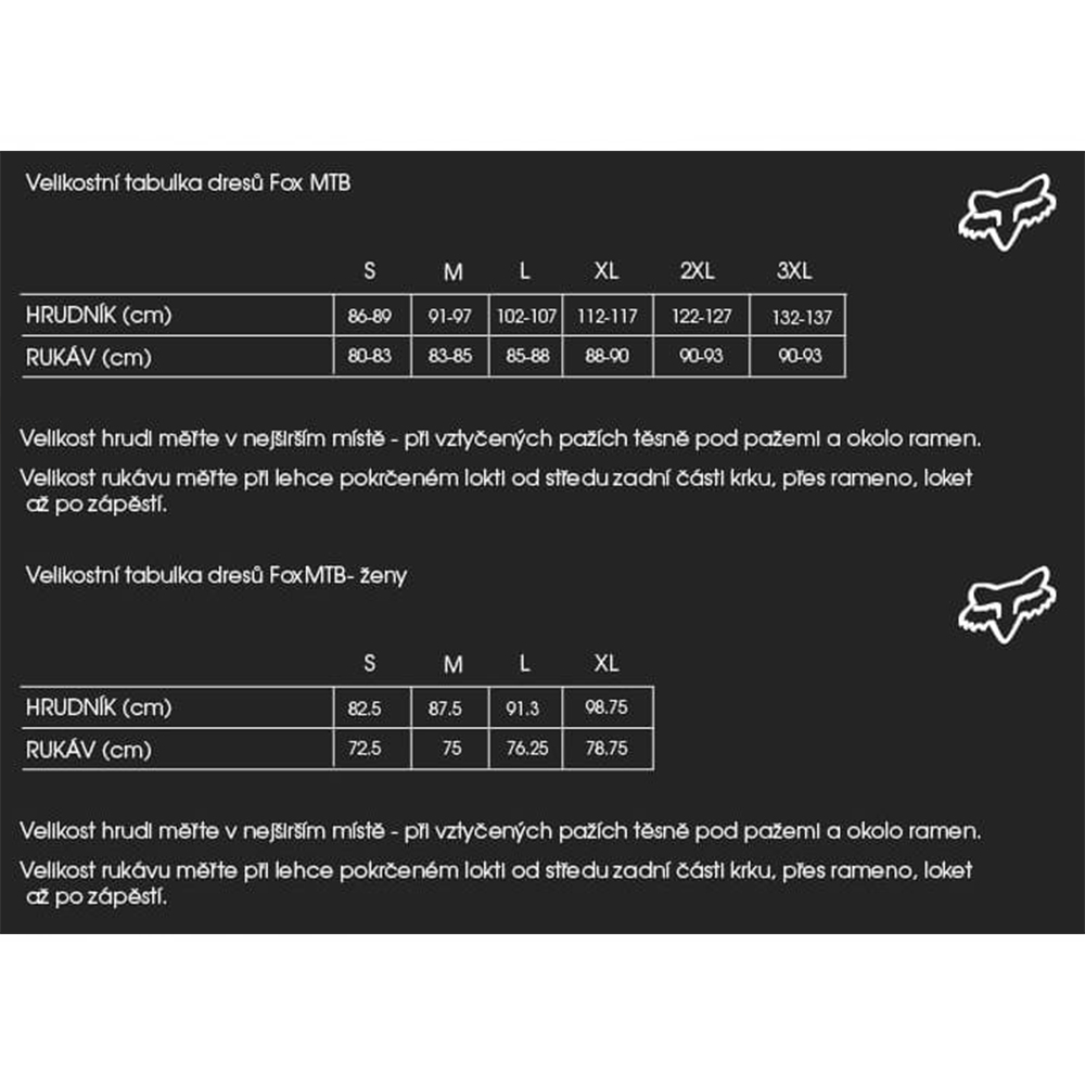 Dres - FOX Indicator Ss Eyecon 2017 - Černá | DOOKIE.cz