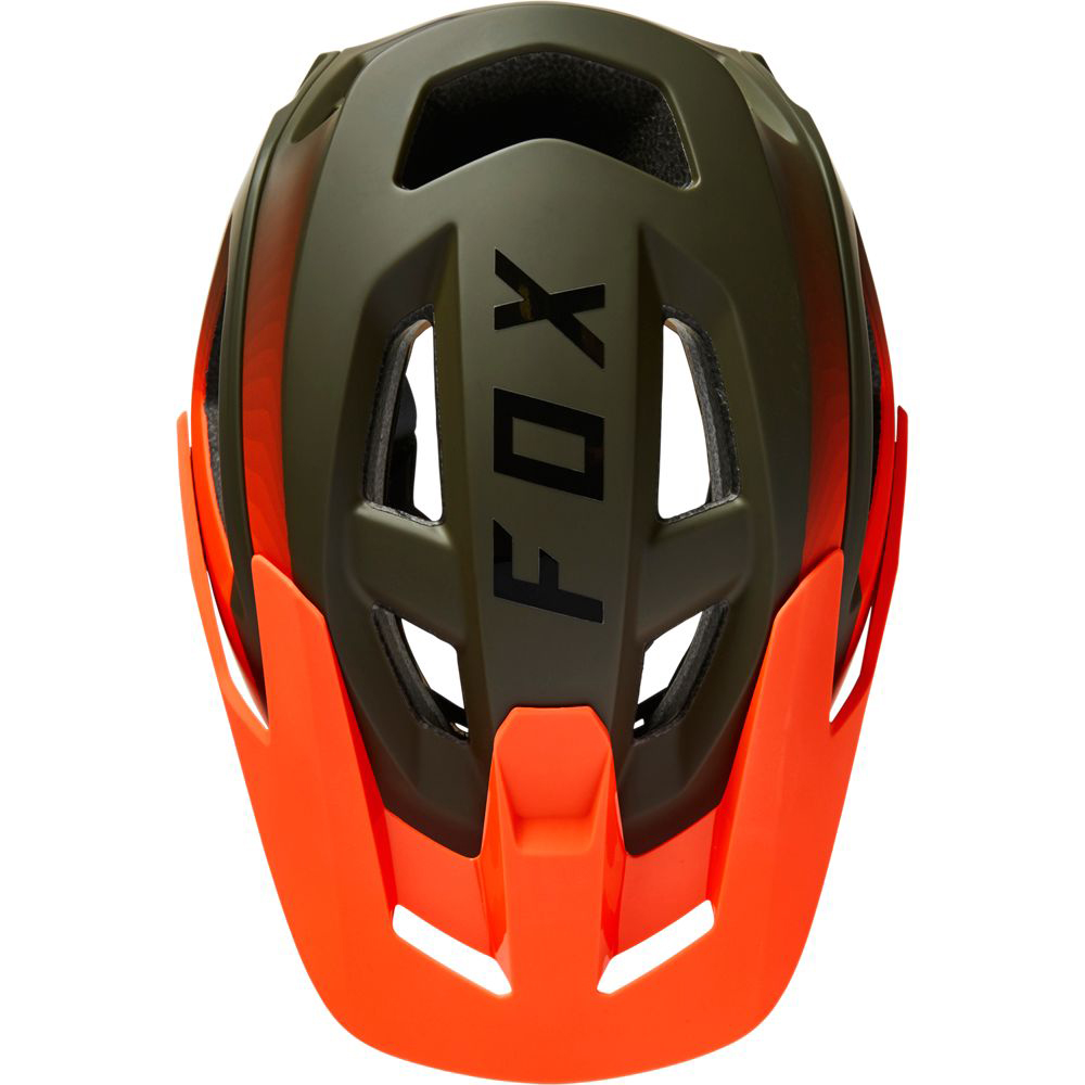 Přilba MTB - FOX Speedframe Helmet Pro Fade 2022 - Olive Green | DOOKIE.cz
