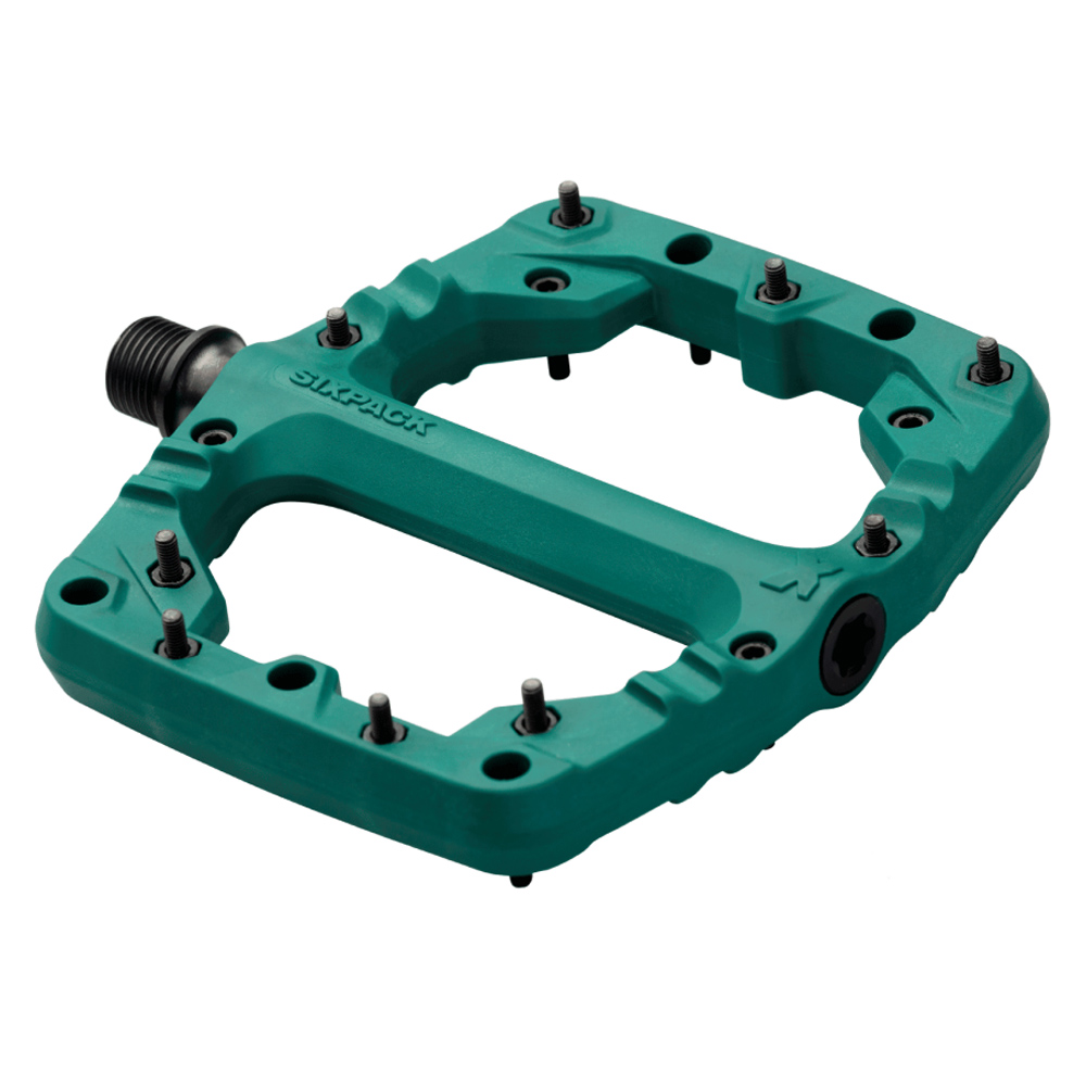 Pedály - SIXPACK Kamikaze PA - Green | DOOKIE.cz