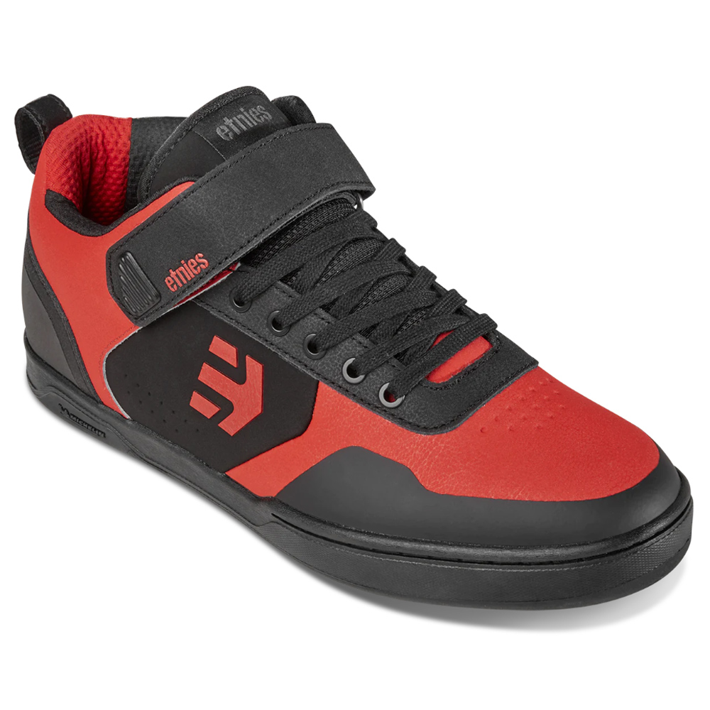 Boty - ETNIES Culvert Mid - Black / Red | DOOKIE.cz