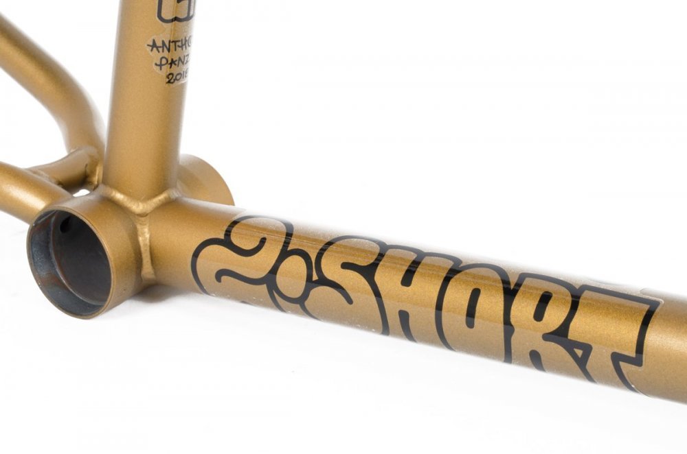 Rám BMX - CULT 2short Panza 2019 - zlatá | DOOKIE.cz