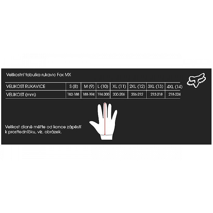 Rukavice - FOX Dirtpaw 2020 - Fluo Orange | DOOKIE.cz