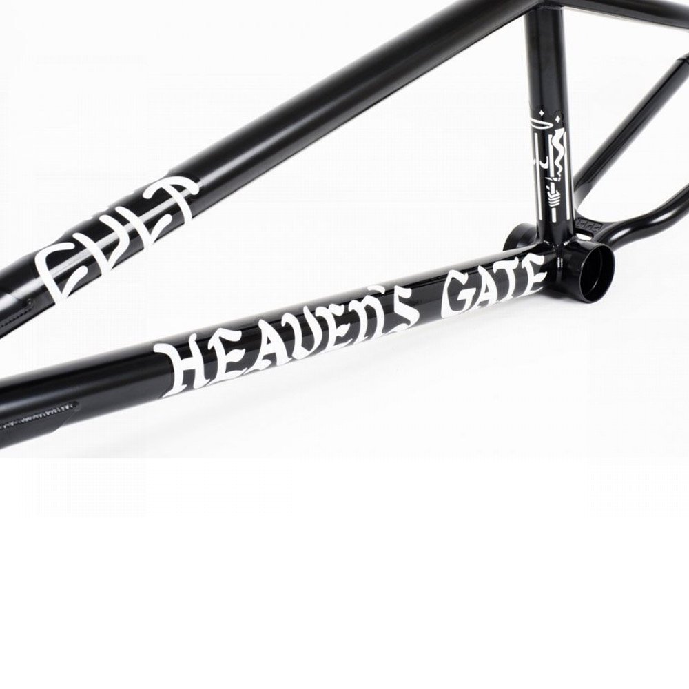 Rám BMX - CULT Begin HEAVEN´S GATE Brakeless 2020 - černá | DOOKIE.cz