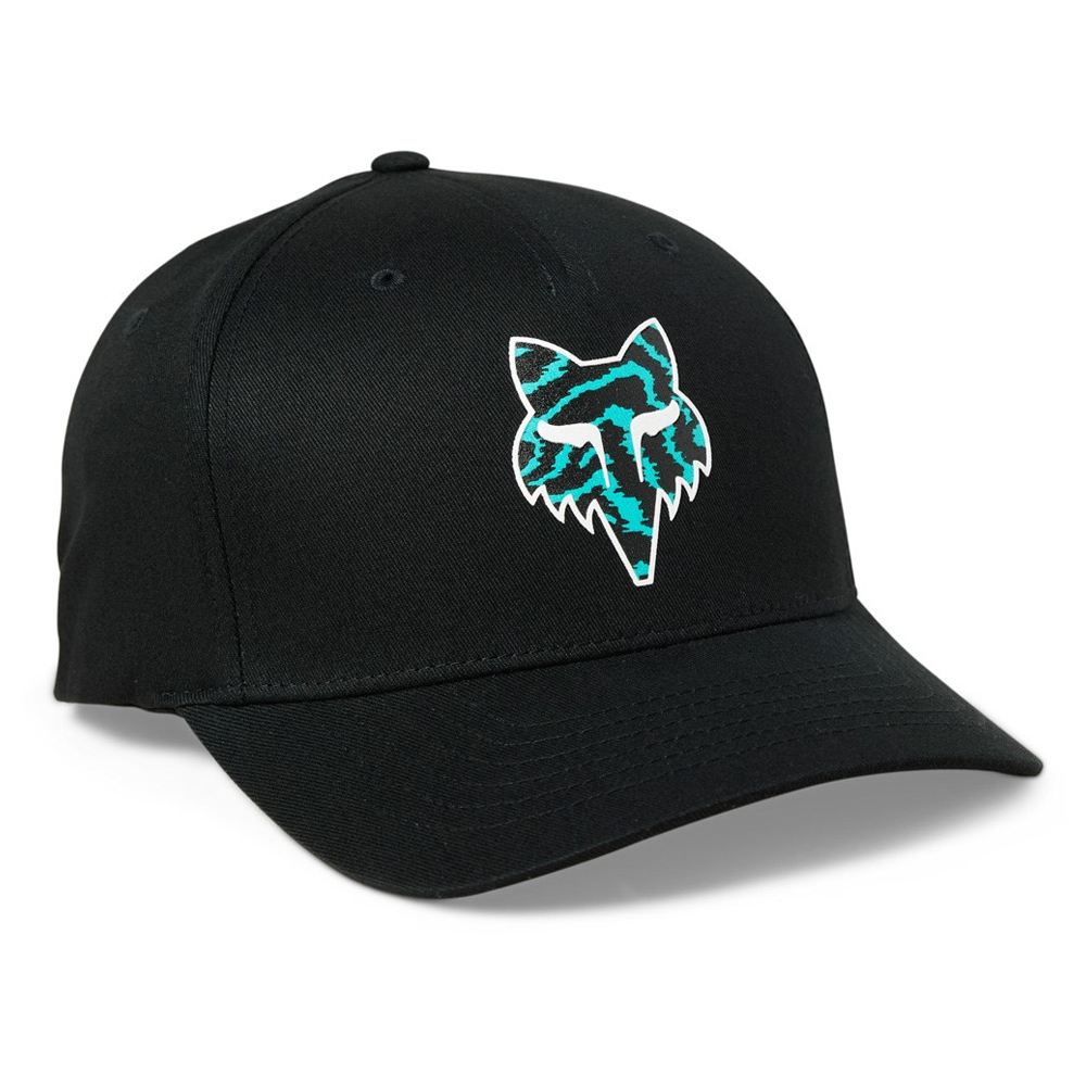 Čepice - FOX Nuklr Flexfit Hat - Black | DOOKIE.cz