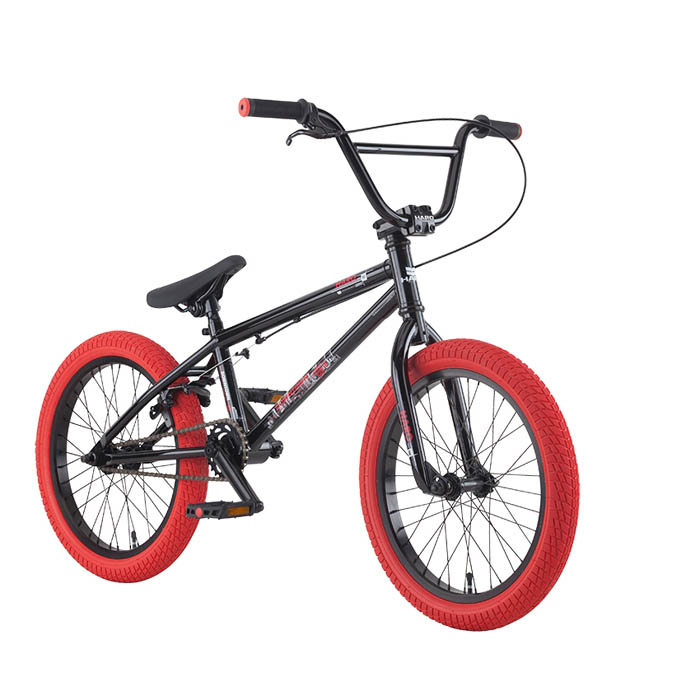 Dětské freestyle BMX kolo - HARO Downtown 18" 2016 - černá | DOOKIE.cz