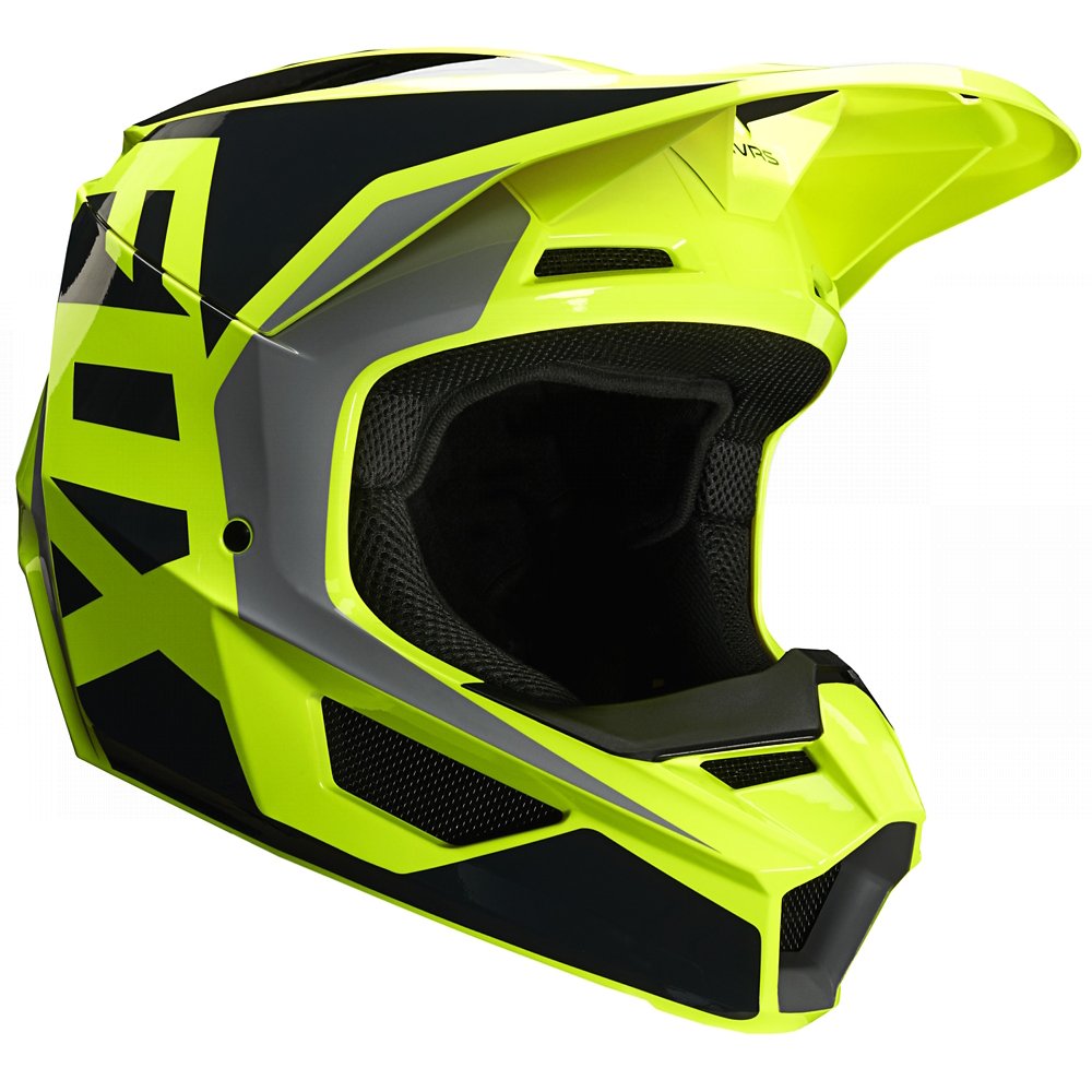 Integrální přilba - FOX V1 Prix Helmet 2020 - Black/Yellow | DOOKIE.cz