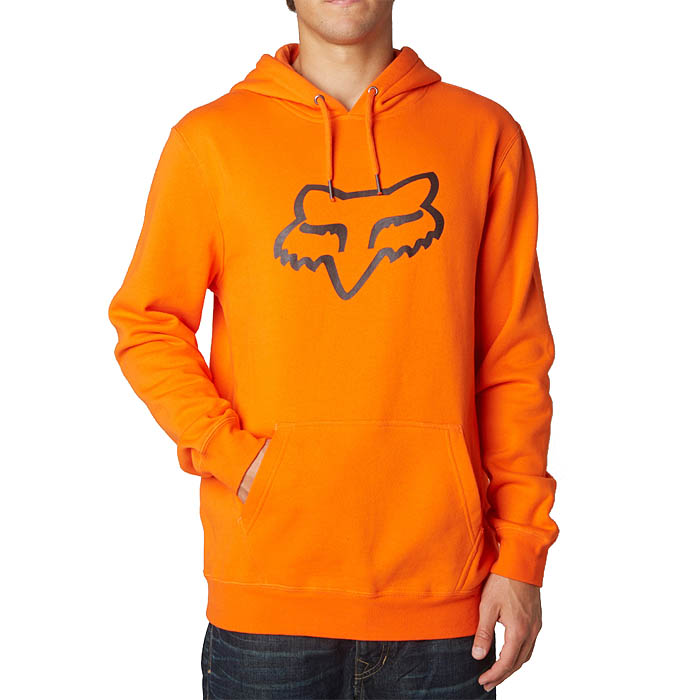 Mikina - FOX Legacy Fox Head Pullover Fleece 2014 - oranžová | DOOKIE.cz