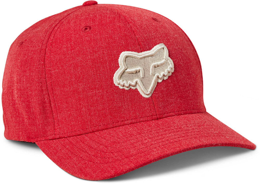 Čepice - FOX Transposition Flexfit Hat 2022 - Heather Red | DOOKIE.cz
