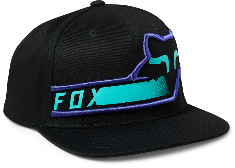 Čepice - FOX Vizen Snapback - Black | DOOKIE.cz