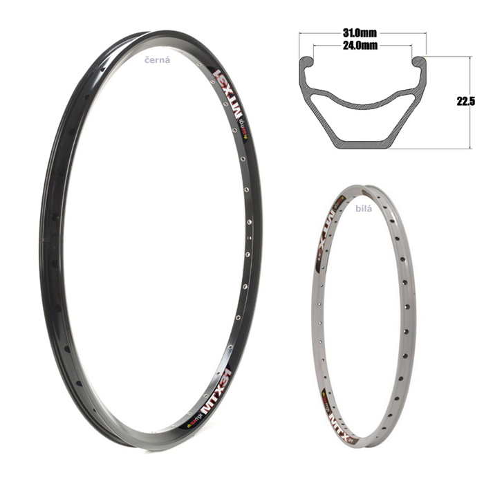 Ráfek MTB - SUN RIMS MTX 31 26'' | DOOKIE.cz
