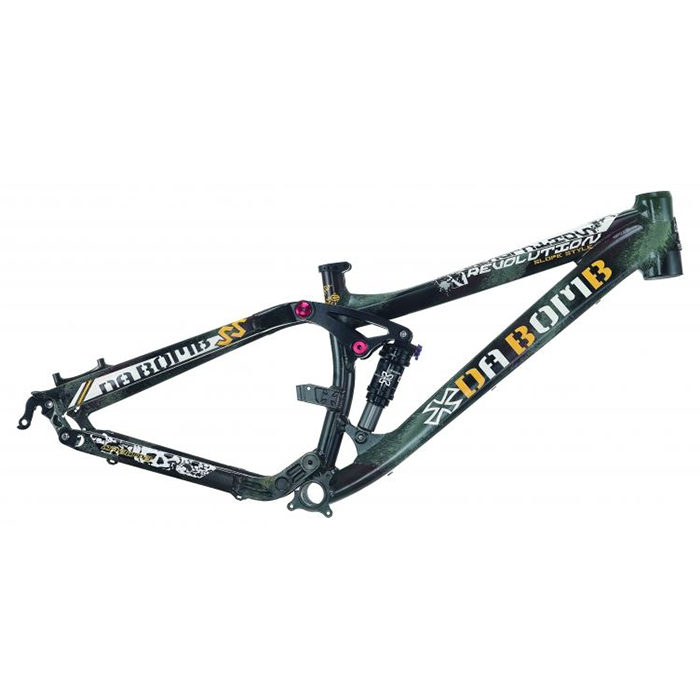 Rám MTB - DA BOMB Revolution 13,5'' 2017 - černá | DOOKIE.cz