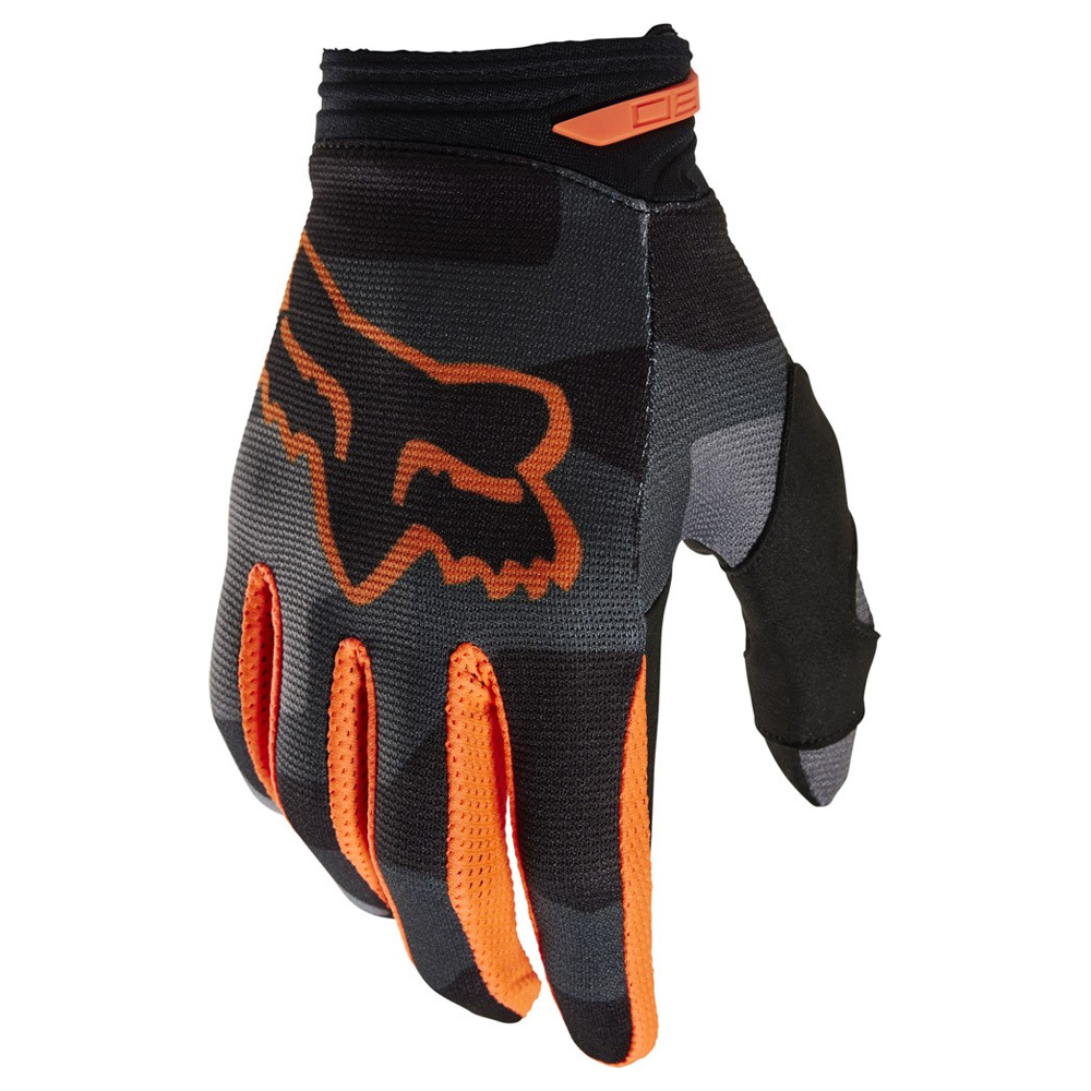 Rukavice - FOX 180 Bnkr - Grey Camo | DOOKIE.cz