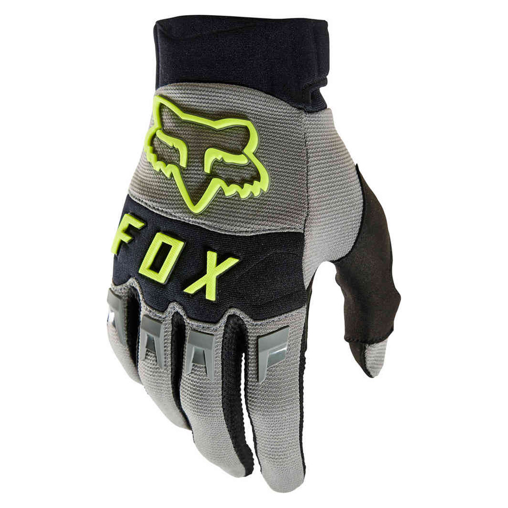 Rukavice - FOX Dirtpaw Ce 2022 - Grey / Yellow | DOOKIE.cz