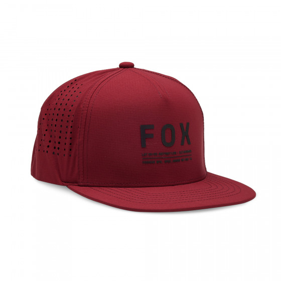 Čepice - FOX Non Stop Tech Snapback 2024 - Scarlet | DOOKIE.cz