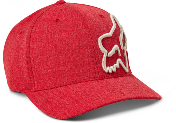 Čepice Fox - Clouded Flexfit 2.0 Hat - Red/White | DOOKIE.cz