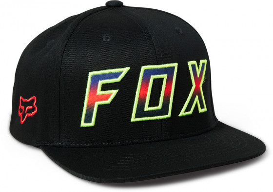 Čepice - FOX Fgmnt Snapback - Black | DOOKIE.cz