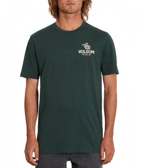 Triko - VOLCOM Psychedaisy Sst - Cedar Green | DOOKIE.cz